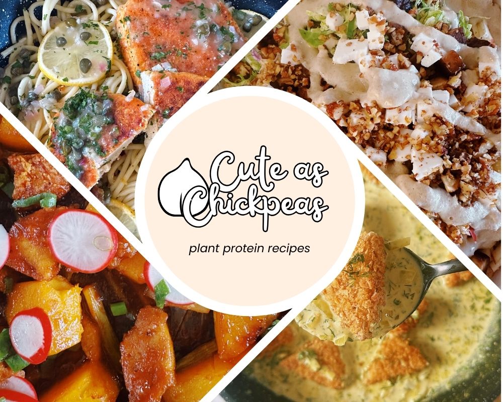 14 Plant Protein Recipes - Cute as Chickpeas